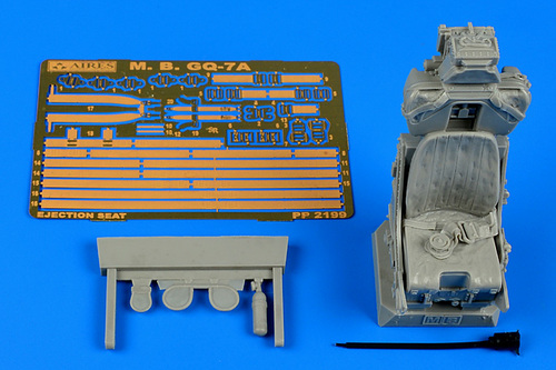 Aires 2199 M.B. Mk GQ-7A ejection seat ITALERI