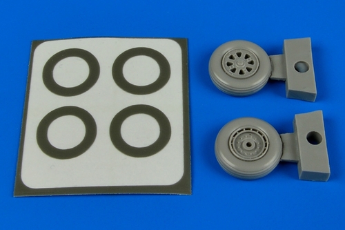 Aires 7301 F6F Hellcat wheels (type B) & paint masks