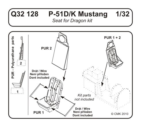 CMK Q32128 P-51D/K