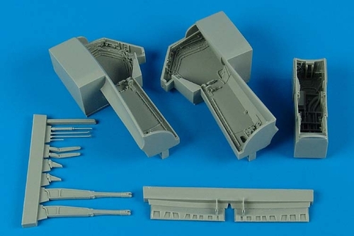 Aires 4545 A-6 Intruder wheel bay Monogram Revell