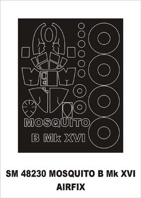 Montex SM48230 D.H. Mosquito B MkXVI Airfix
