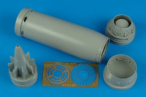 Aires 2127 F-8N Crusader exhaust nozzle Trumpeter