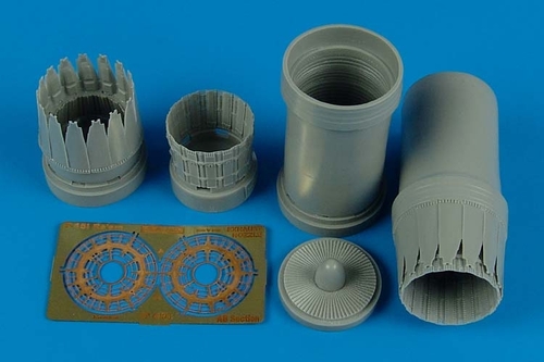 Aires 4496 F15I RAAM Exhaust Nozzles For Revell