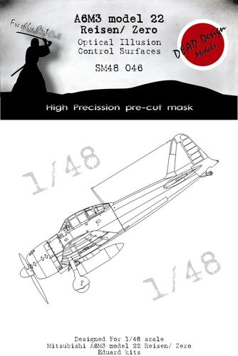 DEAD Design Models SM48046 A6M3 m.22 Control Surfaces