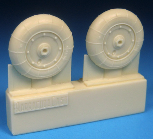 Barracuda Studios R48391 Bf 109G-10 and Bf 109K-4 Mainwheels