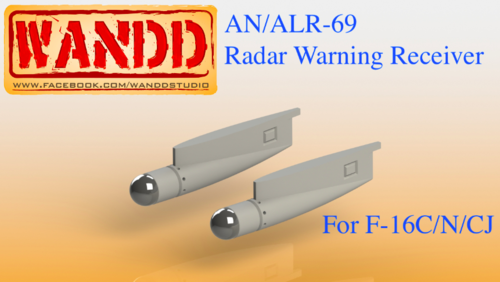 WandD STUDIO R48018 AN/ALR-69 Radar Warning Receiver