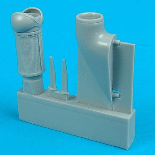 Quickboost 32016 Bf 109G-6 (Early) Tropical Dust Filter Hasegawa