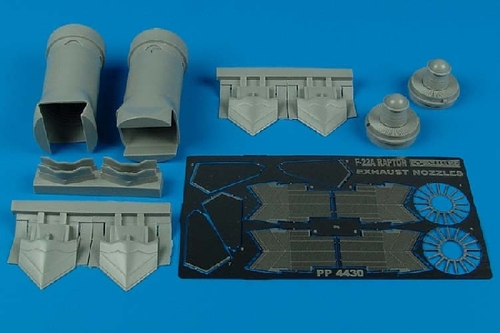 Aires 4430 F-22A Raptor exhaust nozzle Academy