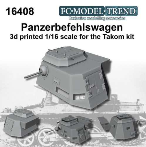 FC ModelTrend 16408 Panzerbefehlswagen sdkfz 265