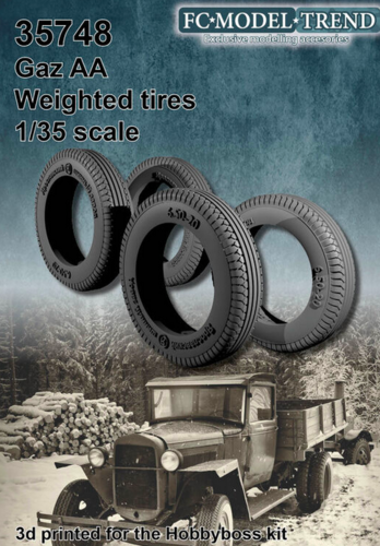 FC ModelTrend 35748 GAZ AA, weighted tires