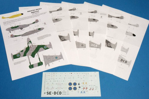 Maestro Models D7209 J33 Venom Swedish Airforce