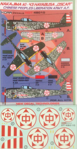 Kora Models NDT48010 Nakajima Ki-43-II China PLAAF