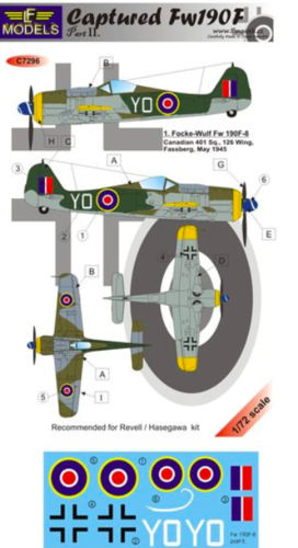LF Models C7296 Captured Fw 190F part II.