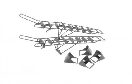 LP Models LP72031 Su-27 ladder (early v.) + chocks + service ladd.