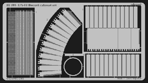 Eduard 32105 F-18 exhaust ACADEMY