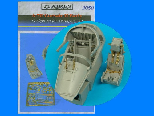 Aires 2050 A-7E Corsair II (Early) cockpit set Trumpeter