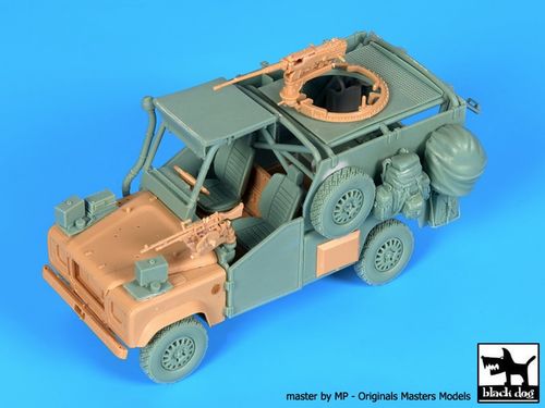 Black Dog T35214 Land Rover WMIK conversion set for Hobby boss