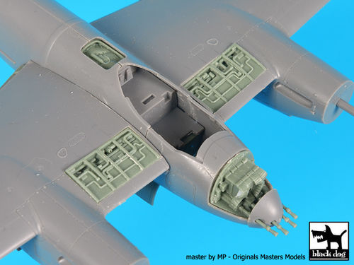 Black Dog A72050 De Havilland Mosquito Mk VI set N°1 for Tamiya