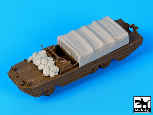 Black Dog T72070 DUKW canvas accessories set for Italeri