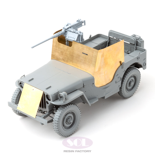 SOLMODEL MM709 US Army WWII 1/4 ton Armored Truck Conversion Kits
