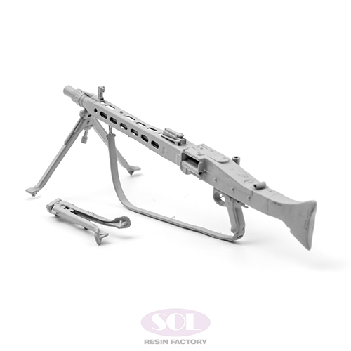 SOLMODEL MM644 German WWII MG42 Machine Gun (3D-Printed)