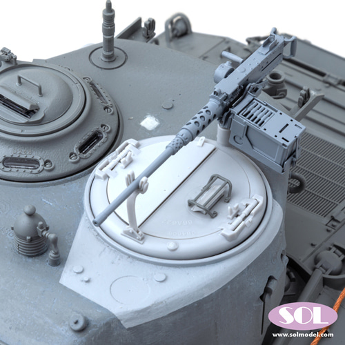 SOLMODEL MM593 Sherman M4A3 76W T23 Turret Early Type Conversion Kits (for Takom Kits)