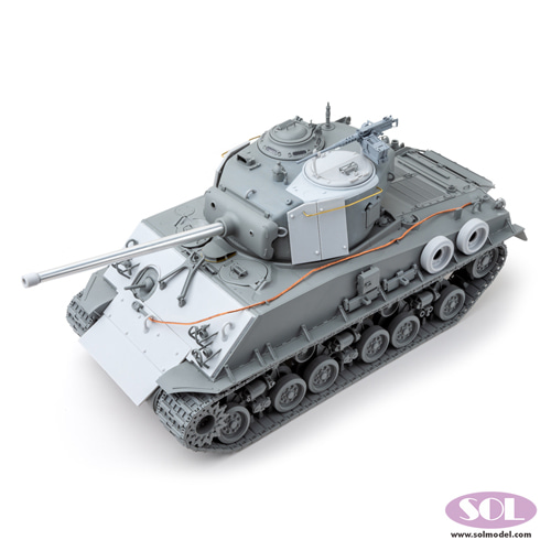 SOLMODEL MM594 Sherman M4A3 76W - Up Armored Type & Early Type T23 Turret Conversion Kits (for Takom Kits)