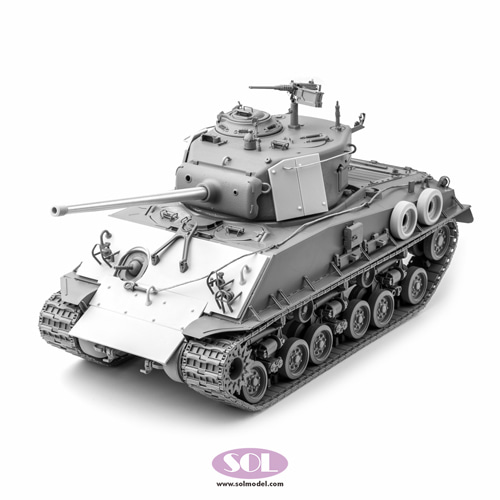 SOLMODEL MM595 Sherman M4A3 76W - Up Armored Type & T23 turret Conversion Kits (for Takom Kits)
