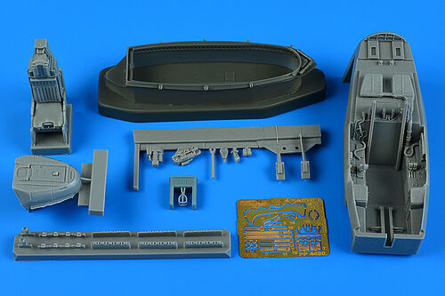 Aires 4935 Lockheed Martin F-22 A Raptor - Cockpit Set (for HASEGAWA)