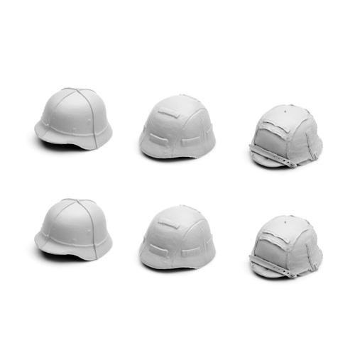 SOLMODEL MM414 German WWII Helmet Set A