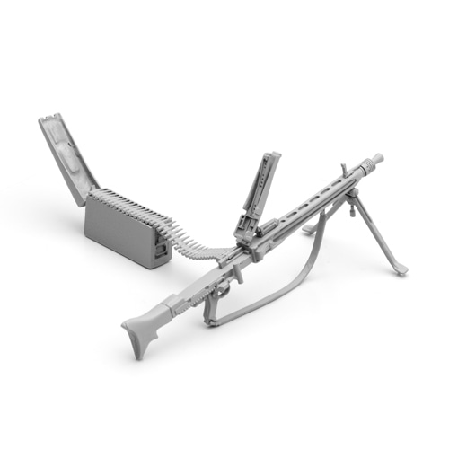 SOLMODEL MM417 German WWII Machine Gun MG42 (Resin Cast &3D-Printed)