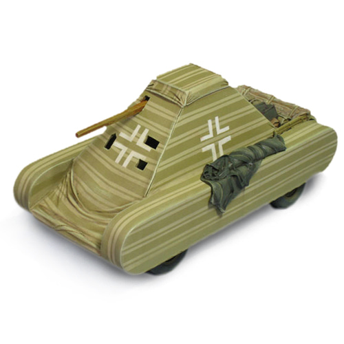 SOLMODEL MM502 German WWII Camouflaged Kubelwagen (North Africa)