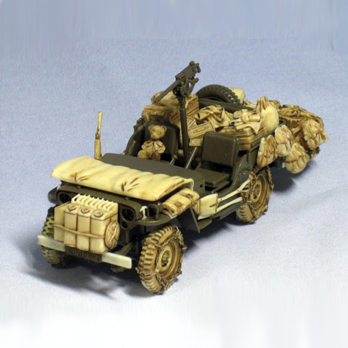 SOLMODEL MM301 US Army Willys MB Jeep - Stowage