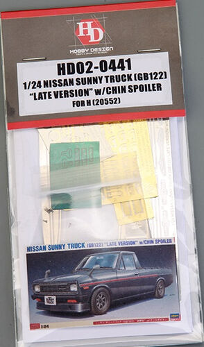 Hobby design HD02-0441 Nissan Summy Truck - Detail Up PE Set (for Hasegawa 20552 Kit)