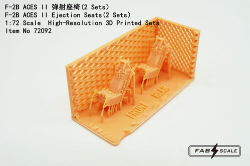 Fab Scale Fa72092 Mitsubishi F-2 B - ACES II Ejection Seat (2 Sets / 3D-Printed)
