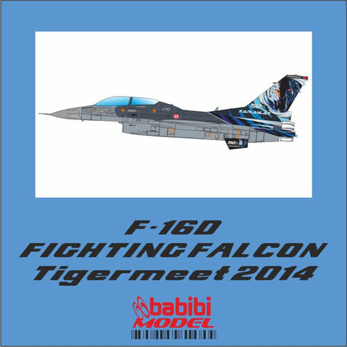 Babibi Models 01390 Lockheed-Martin F-16 D Fighting Falcon - NATO Tigermeet 2014