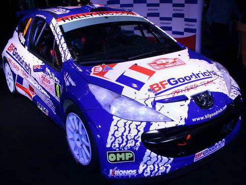 Rallye Miniature D41263 Peugeot 207 S2000 - Monte Carlo 2009 Ogier