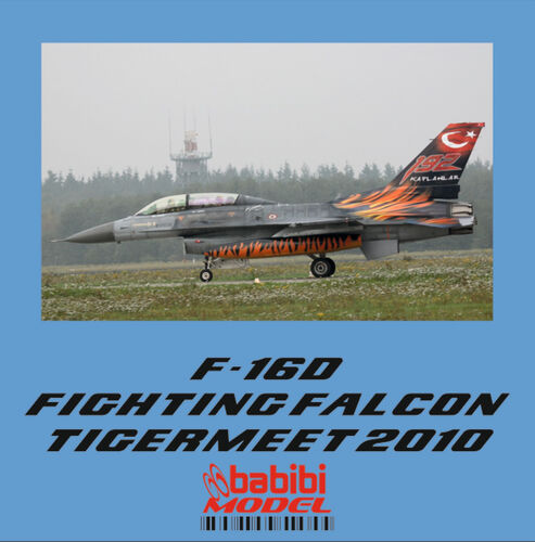Babibi Models 01261 Lockheed-Martin F-16 D Fighting Falcon - Tigermeet 2010 Decal Set