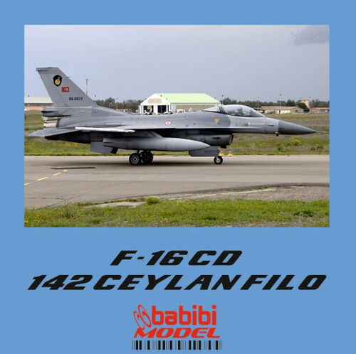 Babibi Models 01091 Lockheed-Martin F-16 C/D Fighting Falcon - 142 Ceylan Sqn