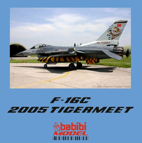 Babibi Models 01073 Lockheed-Martin F-16C Nato Tigermeet 2005 Special Tail Art