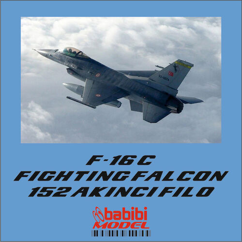 Babibi Models 01106 Lockheed-Martin F-16 C Fighting Falcon - 152 Akingifi Sqn (Estergon)