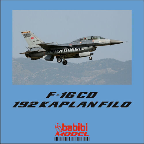 Babibi Models 01094 Lockheed-Martin F-16 C/D Fighting Falcon - 192 Kaplanfilo Sqn