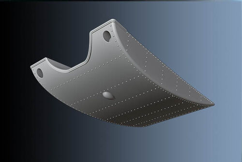 Print Scale PSR72030 Supermarine Spitfire - Slipper Drop Tank 30 Gallons (2 pcs)
