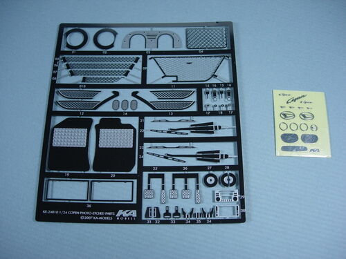 KA-Models KE-24010 Daihatsu Copen - Detail-Up Photo Etched Part Set