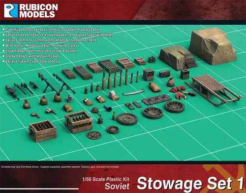 Rubicon Models 280117 Soviet Stowage Set 1