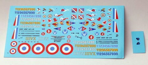 R-Flight RF72047 Breguet 693 - Decals Set (for Special Hobby / Azur and Heller Kits)