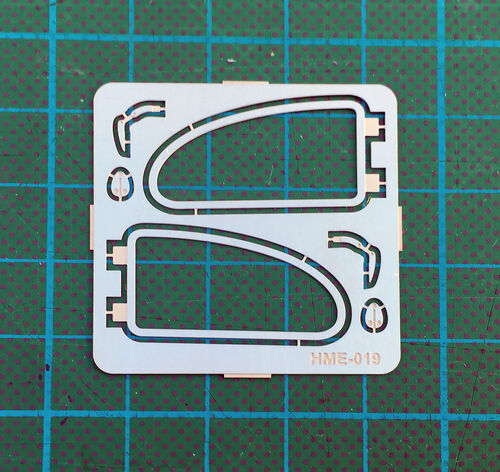 Highlight Model Studio HME019 VW Beetle Side Window Frames (for Tamiya Kits)