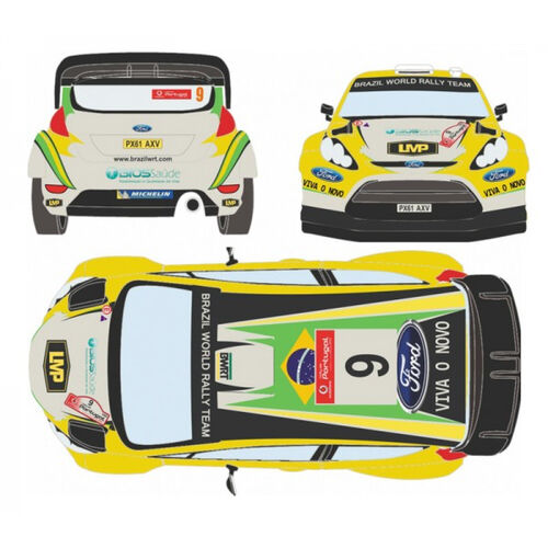 Racing Decals RD24-003 Ford Fiesta 9 Rally Vodafone Portugal 2012 Daniel Oliveira (for Belkits Kits)