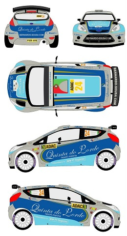 Racing Decals RD24-007 Ford Fiesta S2000 - Germany 2011 (for Belkits Kits)