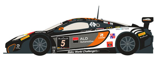 Racing Decals RDE24-007 McLaren MP4/12C - 5 ALD Automotive 24h Spa 2013 (for Fujimi Kits)